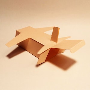 Airplane Box Template, Paper Plane, Paper Airplane, Airplane Gift Box ...