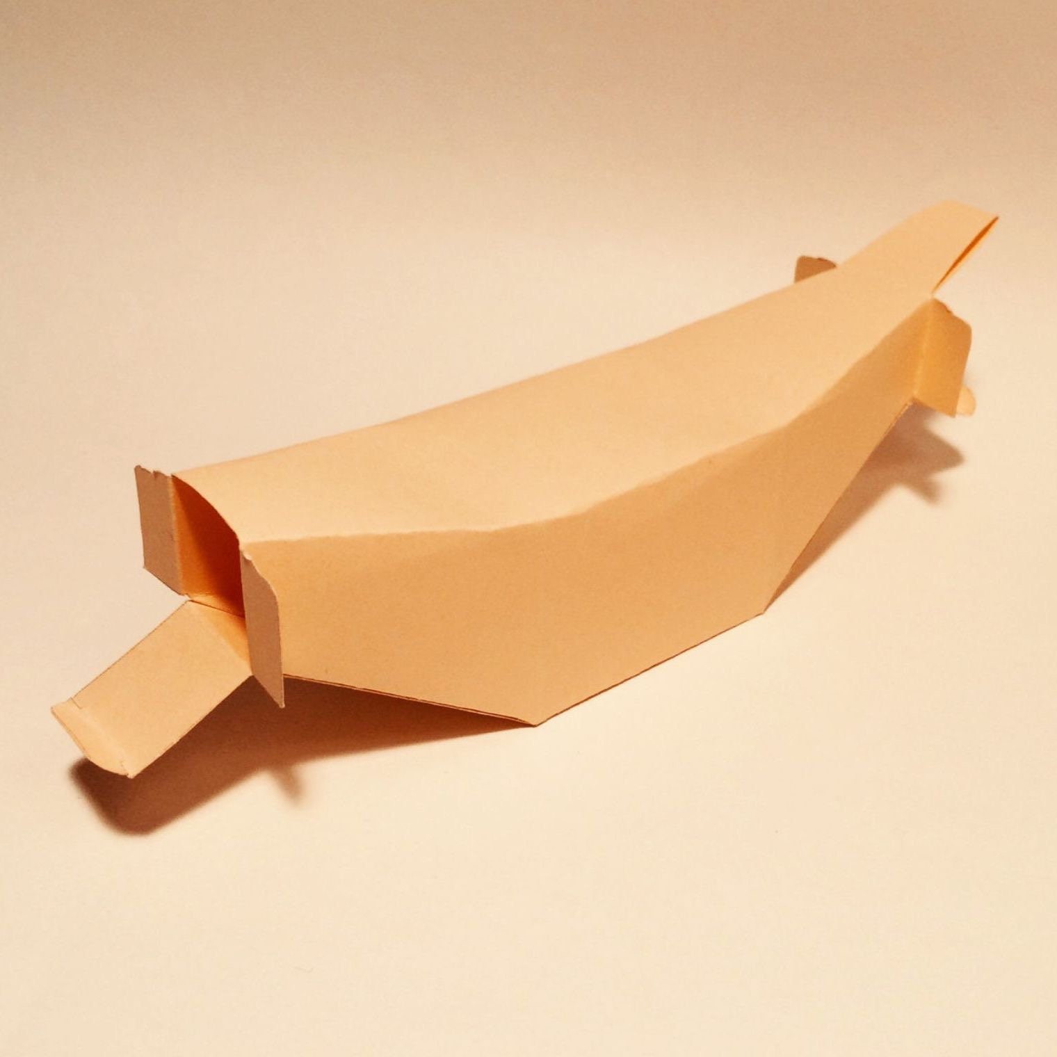 Banana Box Template, Paper Banana, Fruit Gift Box, Banana Gift Box ...