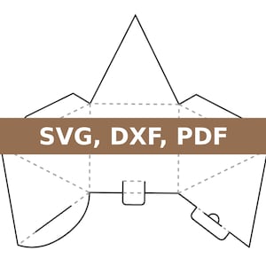 Pyramid Box Template, Pyramid Container, Pyramid Shaped Box, Pyramid ...