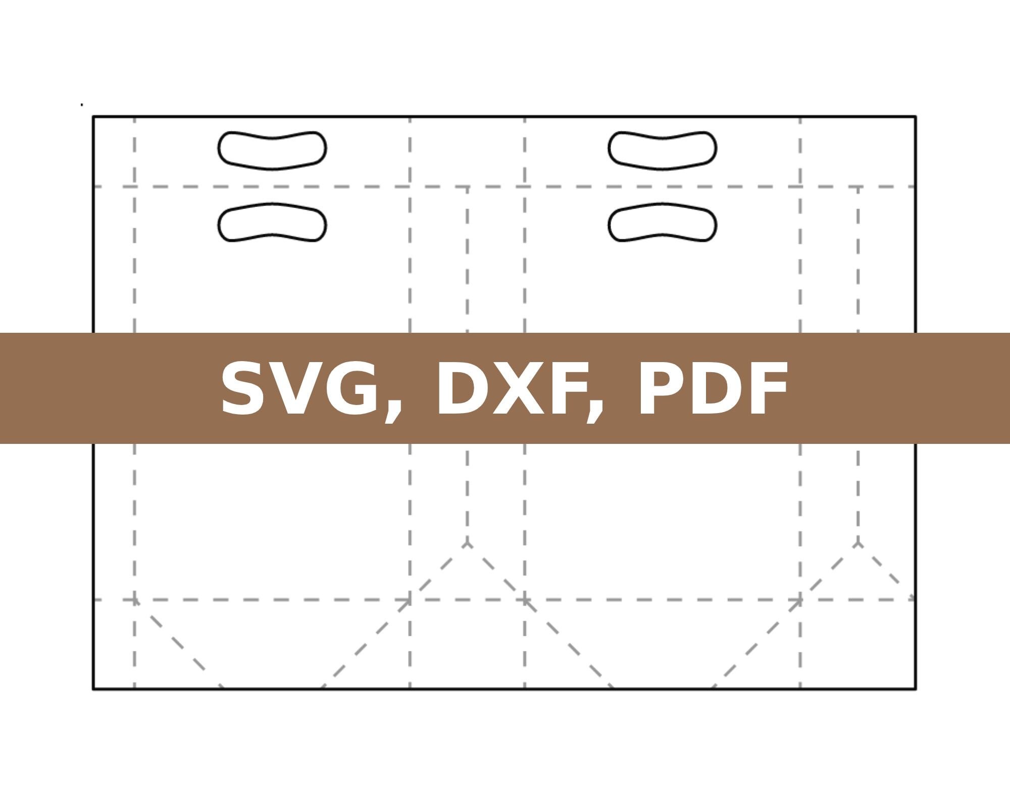 Shopping Paper Bag Template, Paper Bag, Shopping Bag Svg, Bag Svg, Bag ...