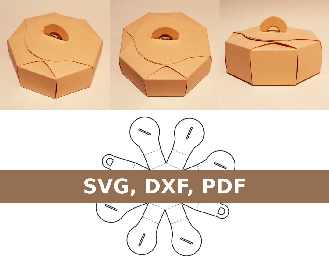 Round Box Template, Circle Gift Box, Circle Box, Hat Box, Hat Gift Box ...