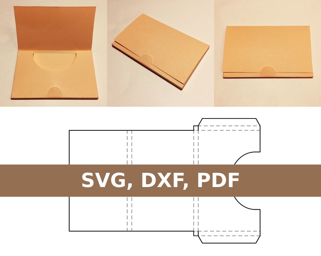 Card Holder Template, Card Wallet, Card Box, Business Card Holder, Card ...