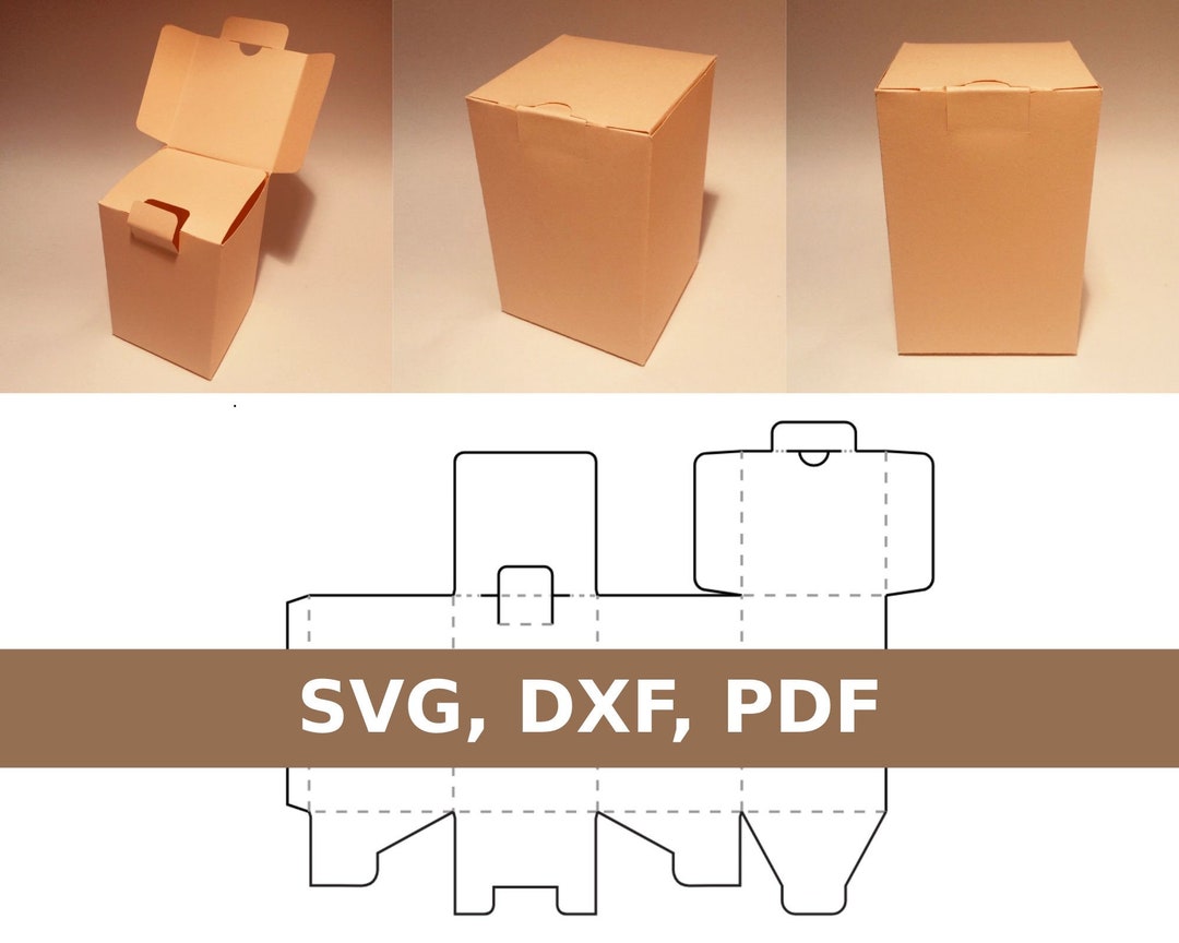 Rectangular Box Template, Shipping Box, Shipping Container, Mailing Box ...