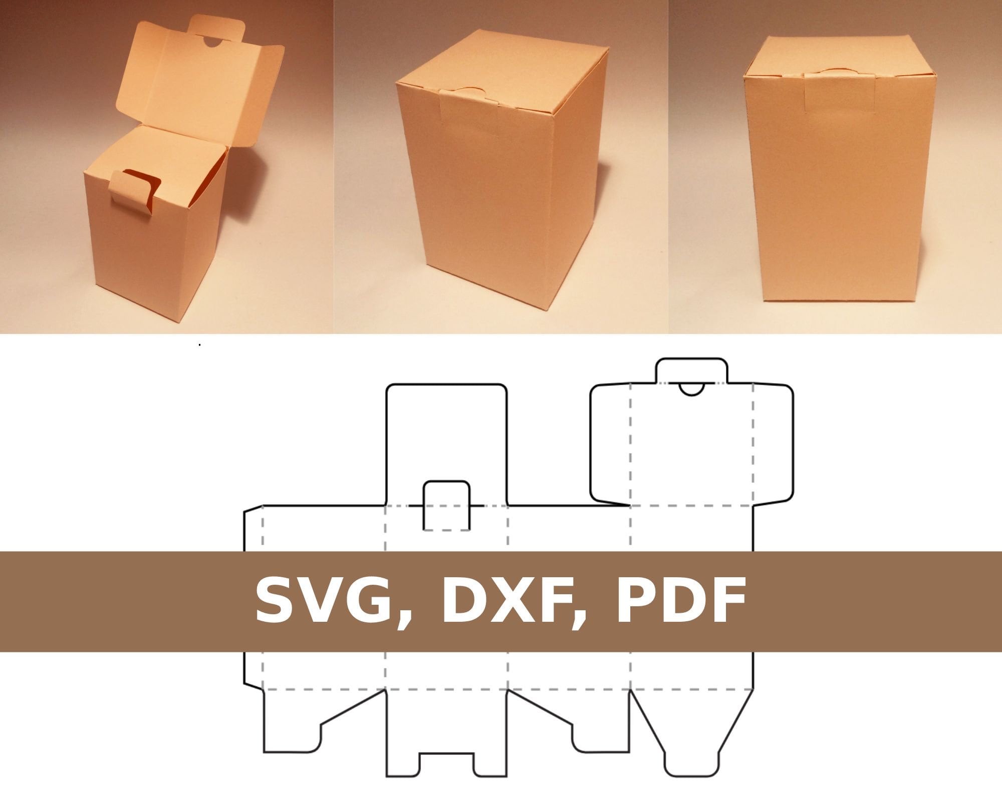 Rectangular Box Template, Shipping Box, Shipping Container, Mailing Box ...