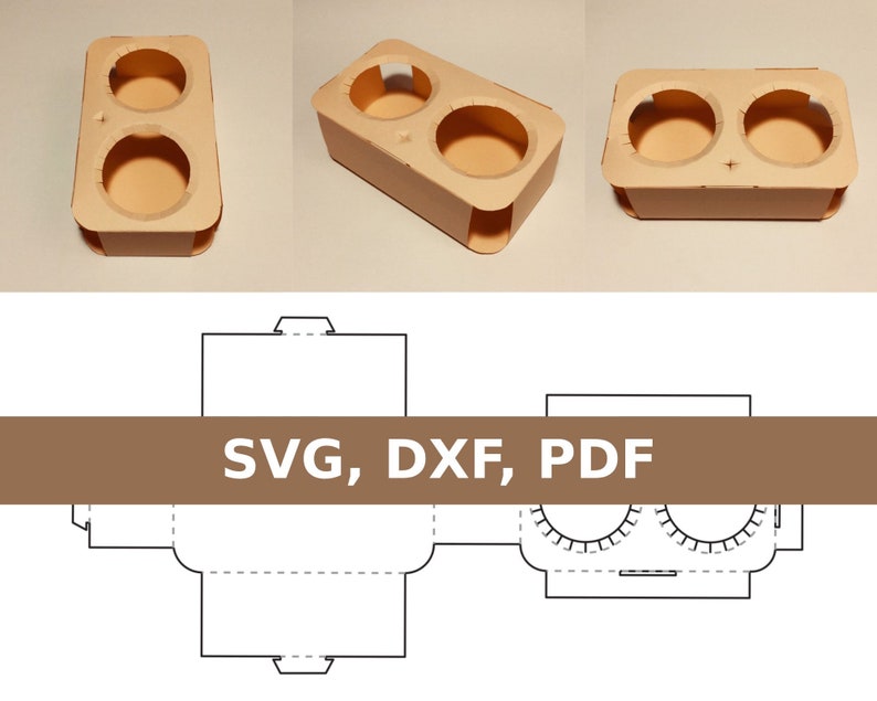 Cup Holder Template, Coffee Cup Holder, Paper Cup Holder, Plastic Cup ...