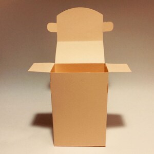 Overlap Box Template, Box With Cover, Box With Overlap, Cover Box, SVG ...