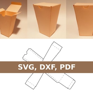 Cup Box Template, Paper Cup Box, Coffee Box, Plastic Cup Box, Coffee ...