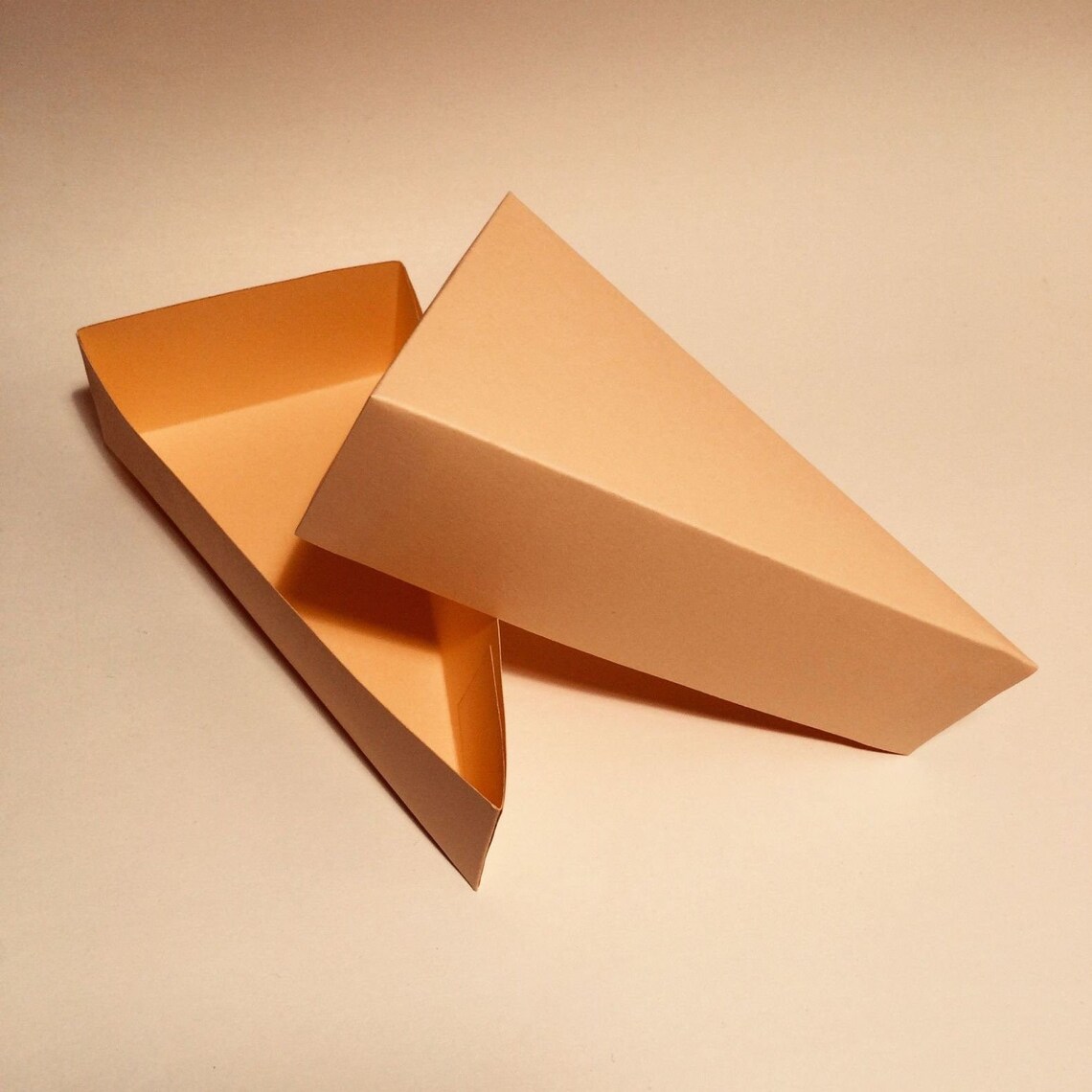 Cake Slice Box Template, Cake Slice Container, Slice of Cake Container ...