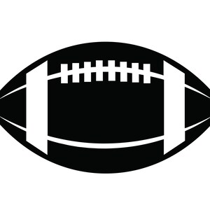 Football Svg, Football Dxf, Football Png, Football Laser Cut, Football ...