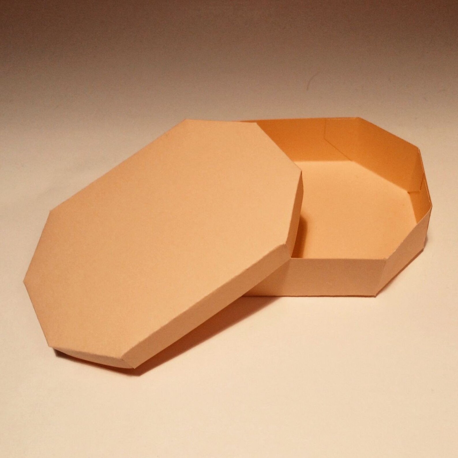 Octagon Box Template, Cosmetic Box, Cosmetic Packaging, Corrugated Box ...