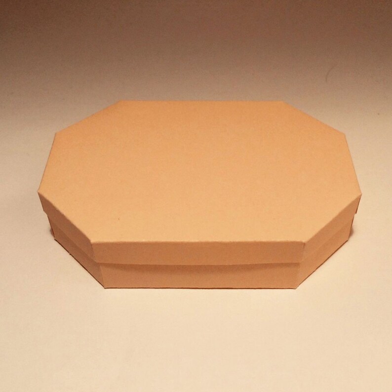 Octagon Box Template, Cosmetic Box, Cosmetic Packaging, Corrugated Box ...