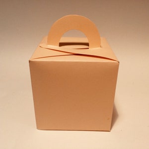 Box With Handle Template, Cube Box, Favor Box, Square Box, Gift Box ...