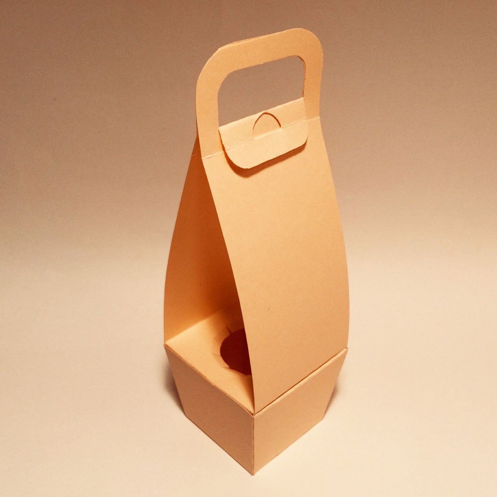 Cup Gift Bag Bag Template, Cup Box, Cup Gift Bag, Cup Gift Box, Coffee ...