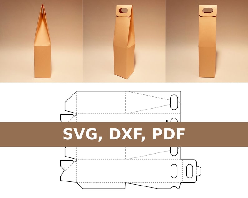 Wine Bag Template, Alcohol Bag, Liquor Bag, Wine Bottle Bag, Wine Box ...