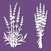 Lavender Svg, Lavender Dxf, Lavender Png, Lavender Laser Cut, Lavender ...