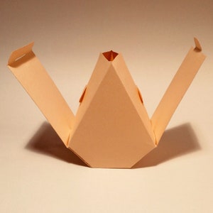 Cone Box Template, Pyramid Box, Sandwich Box, Gift Box, Flower Box, SVG ...