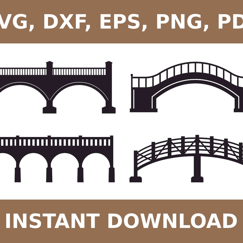 Bridge Silhouette - Etsy