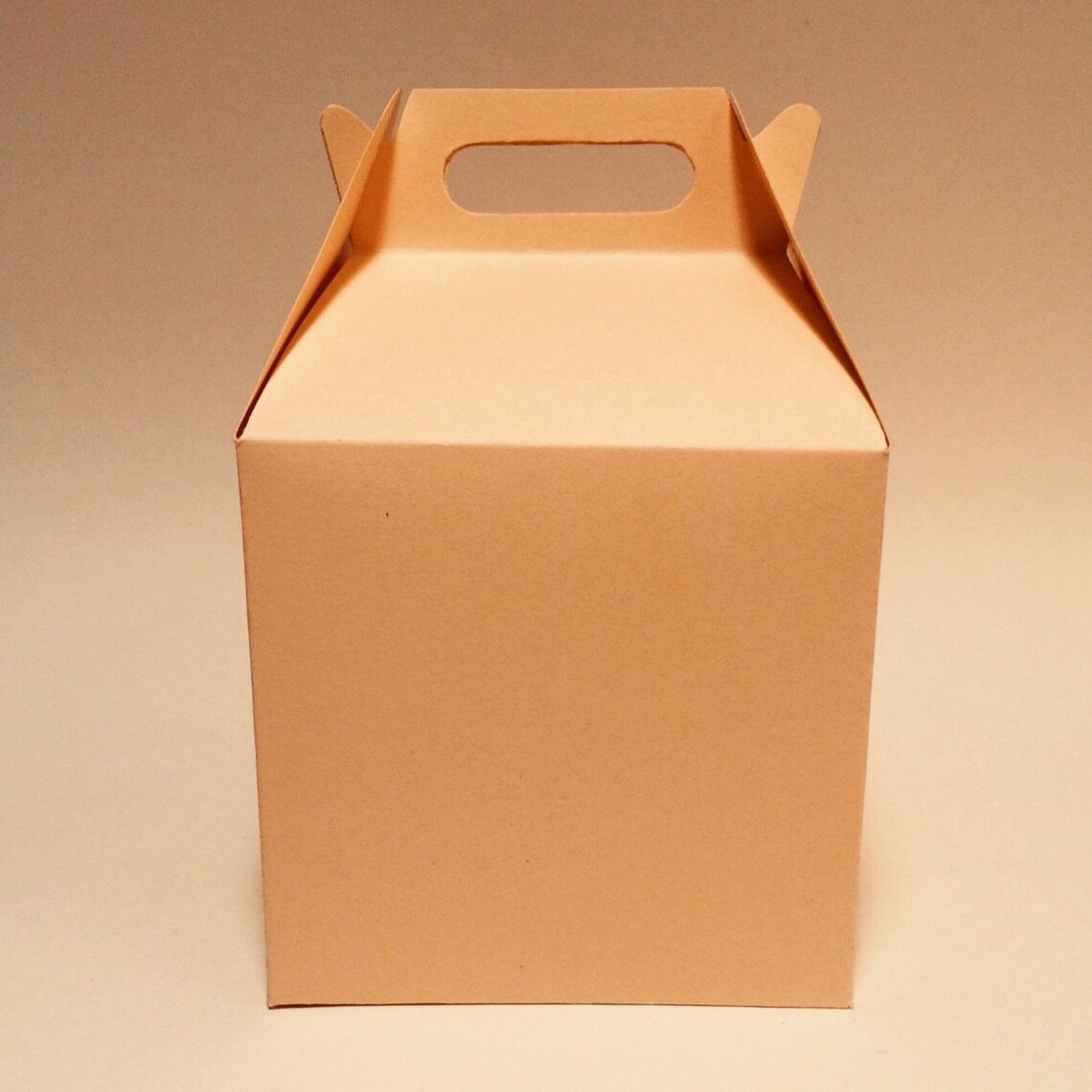 Square Gift Box Template, Gable Box, Square Box, Gable Gift Box ...