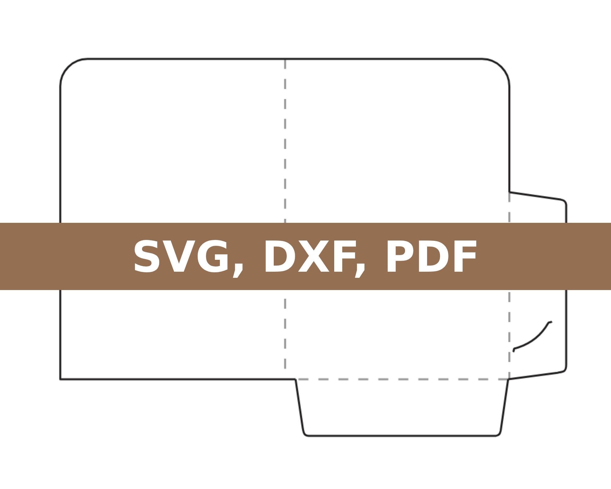 Document Folder Template, Paper Folder, Folder Svg, Folder Pdf, Photo ...