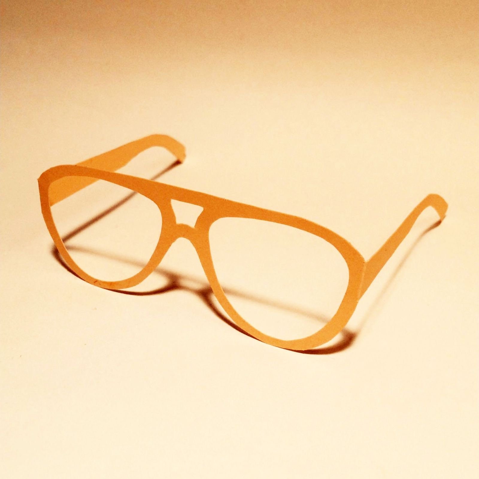 Paper Glasses, Party Glasses Template, Printable Glasses, Paper ...