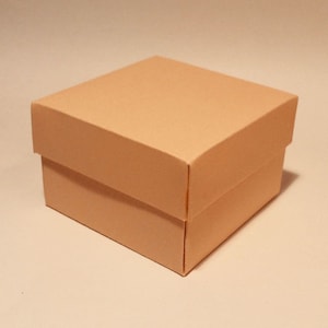 Square Box With Lid, Box With Lid, Gift Box With Lid Template, Storage ...