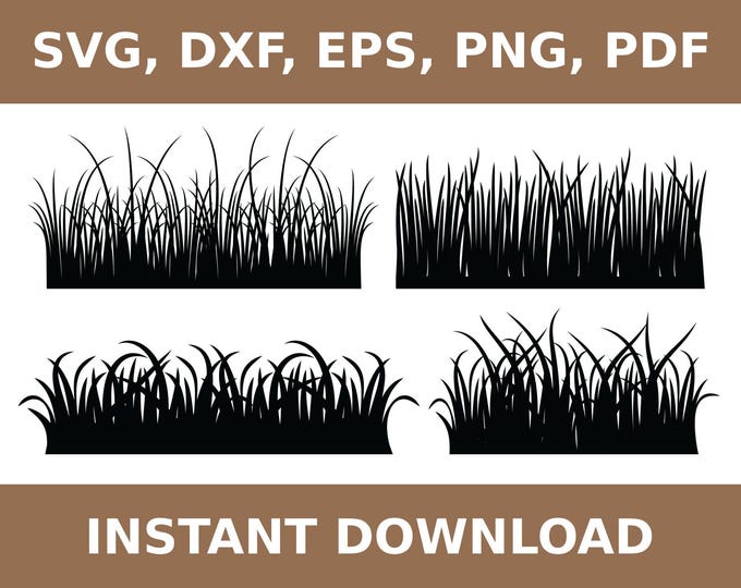 25 Pack - Paper Grass Shape, Grass Shapes, Paper Grass Cut Outs, Paper ...