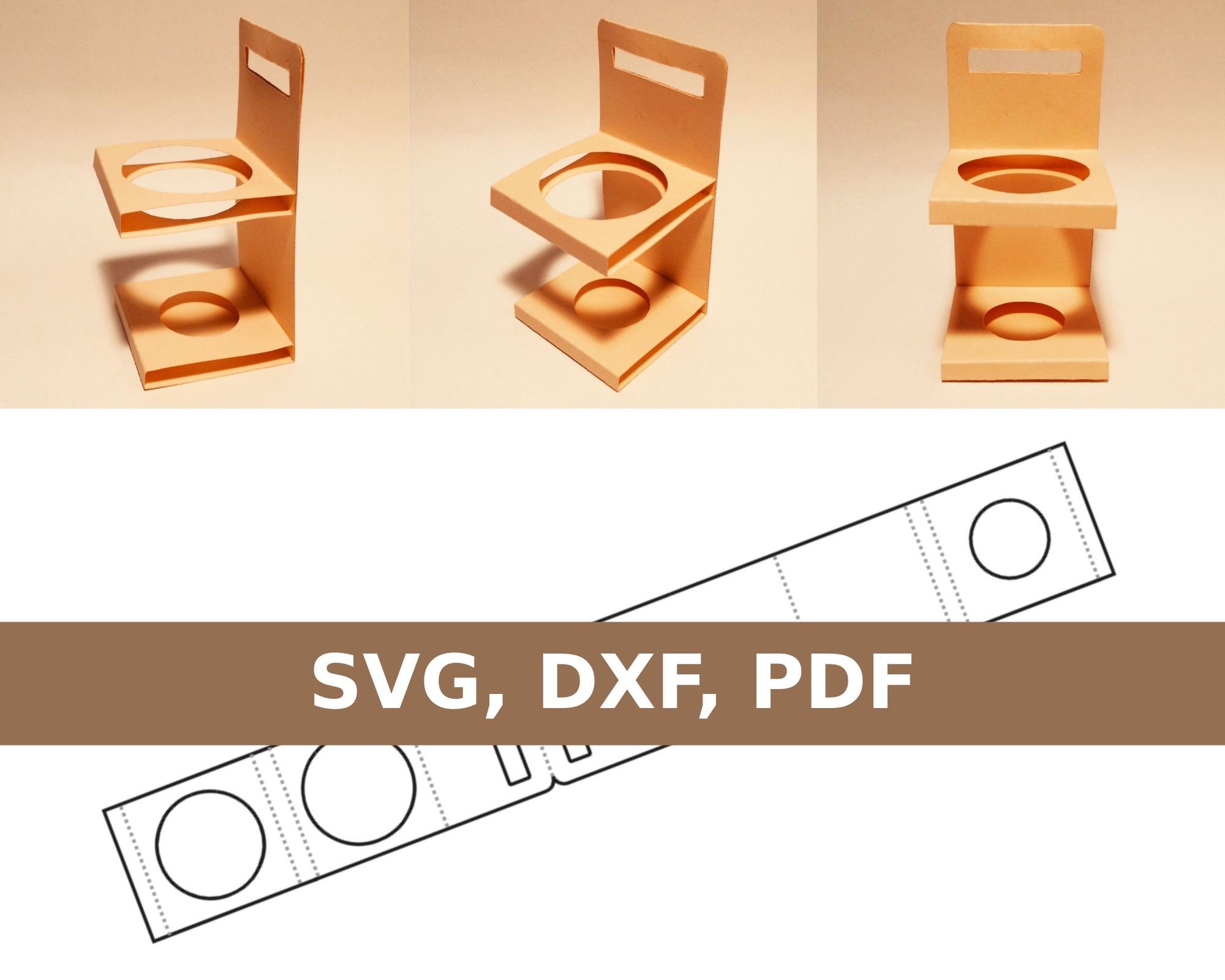 Cup Stand Template, Coffee Cup Stand, Coffee Cup Holder, Cup Display ...