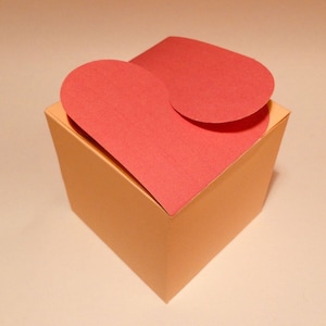 Love Box Template, Heart Box, Romantic Box, Gift Box, Birthday Gift Box ...