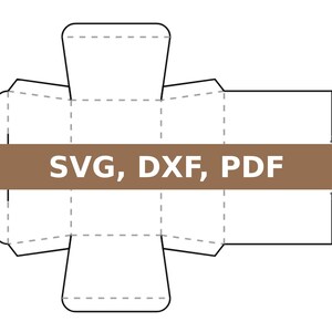 Takeout Box Template, Lunch Box, Snack Box, Food Box, Take Out Box, SVG ...