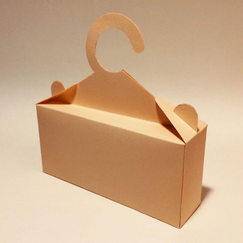 Hanger Box, Shirt Box Template, Shirt Gift Box, Clothes Box, T-shirt ...