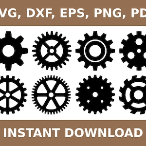 Gear Svg, Steampunk Gears Svg, Cog Gear Svg, Gear Cog Svg, Cogwheel Svg ...