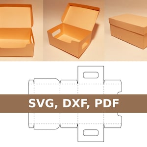 Bankers Box Template, File Storage Box, Office Storage Box, Banker Box ...