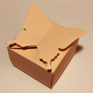 Butterfly Box Template, Beautiful Gift Box, Romantic Gift Box ...