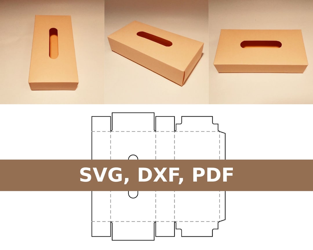 Tissue Box Template, Tissue Container, Tissue Packaging, Tissue Holder ...