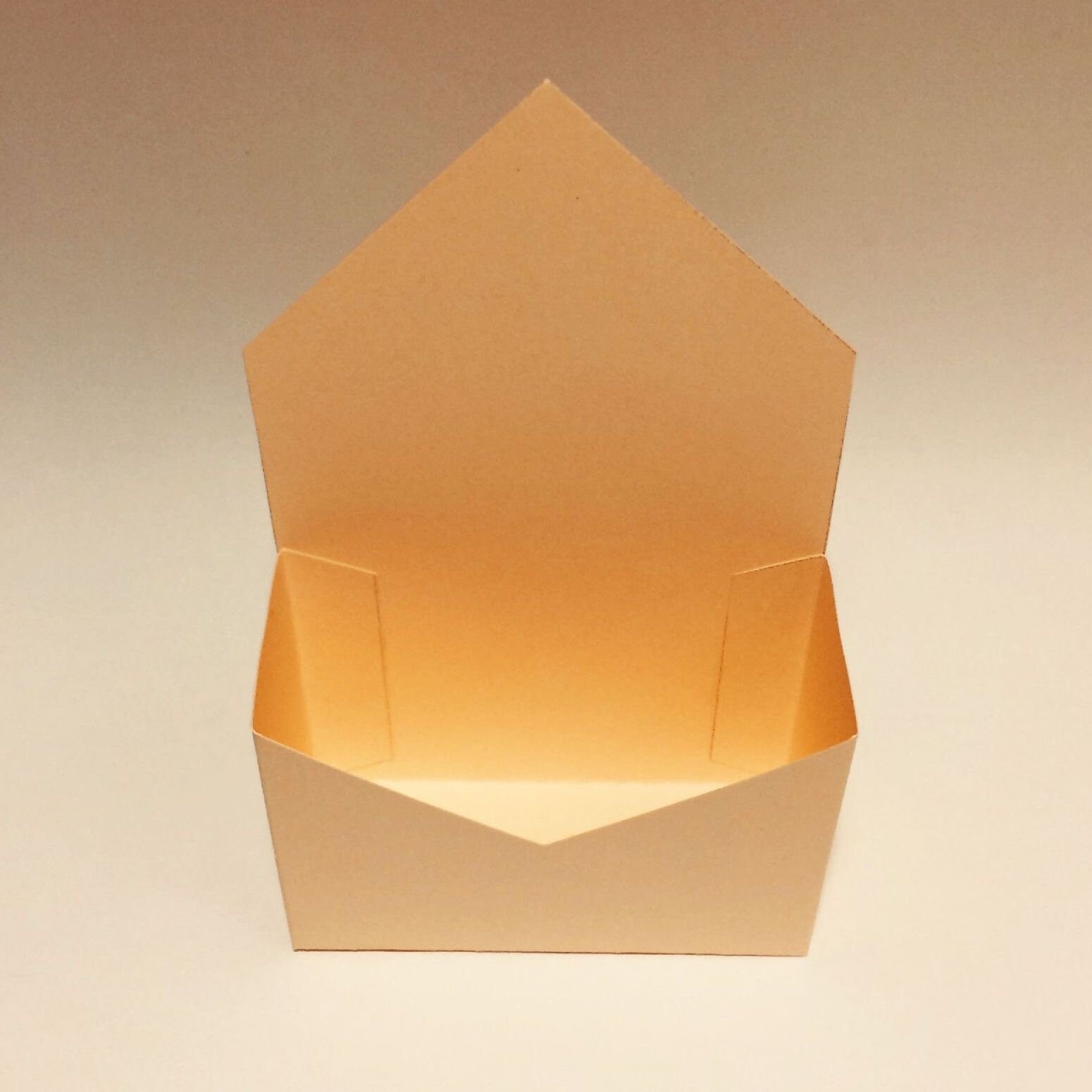 Envelope Flower Gift Box, Envelope Flower Box Template, Envelope Gift ...