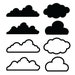 Cloud Svg, Cloud Dxf, Clouds Dxf, Cloud Png, Clouds Png, Cloud Template ...