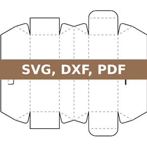 Hot Dog Box Template, French Dog Box, Hot Dog Packaging, Hot Dog ...