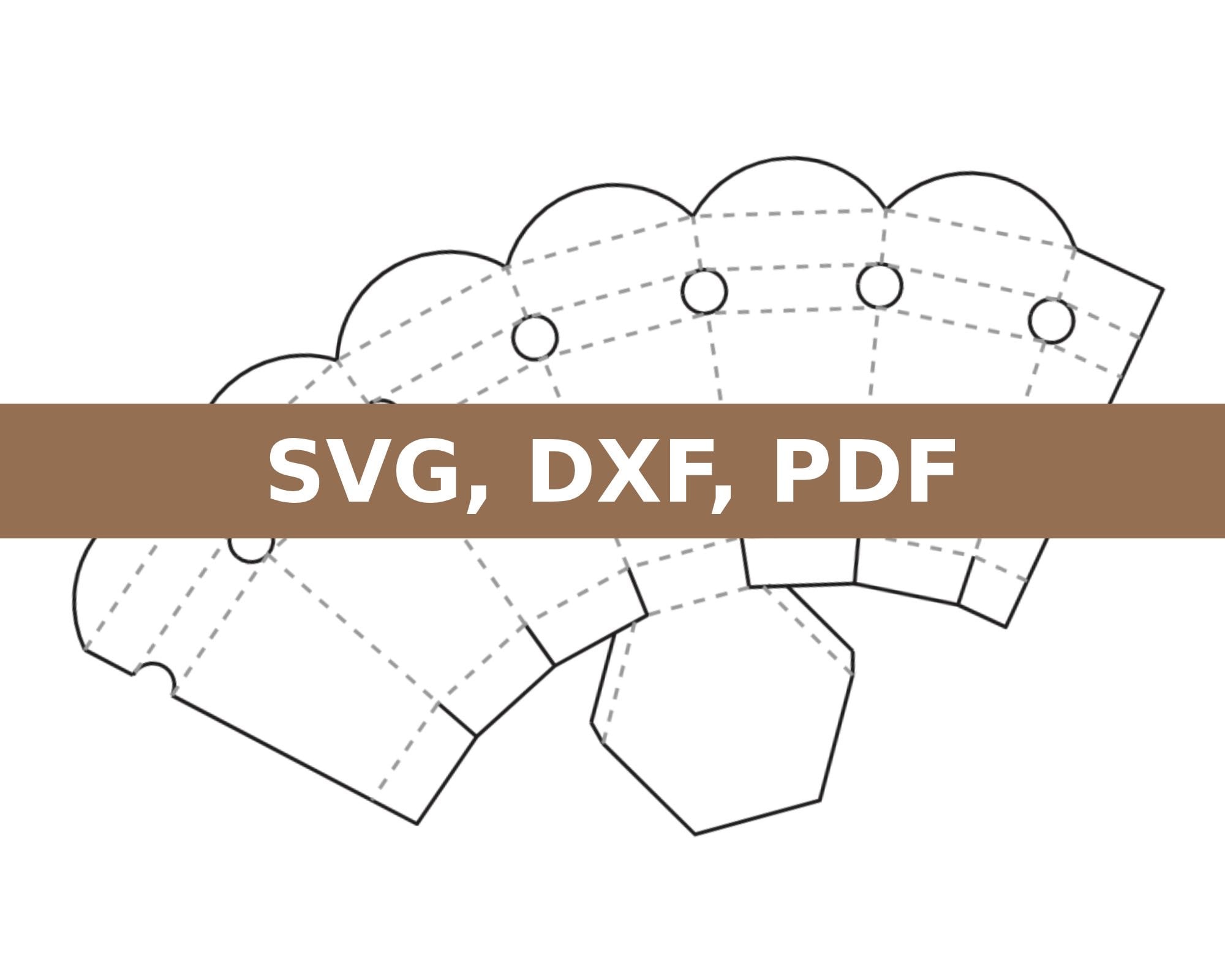 Flower Pot Box Template, Flower Box, Paper Flower Pot, Pot Box, Flower ...