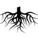 Root Svg, Tree Roots Svg, Roots Template, Root Dxf, Roots Dxf, Tree ...