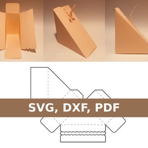 Sandwich Box Template, Food Box, Food Container, Lunch Box, Snack Box ...