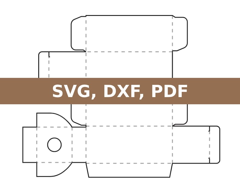 Light Bulb Box Template, LED Bulb Box, Lamp Box, Candle Bulb Box, Light ...