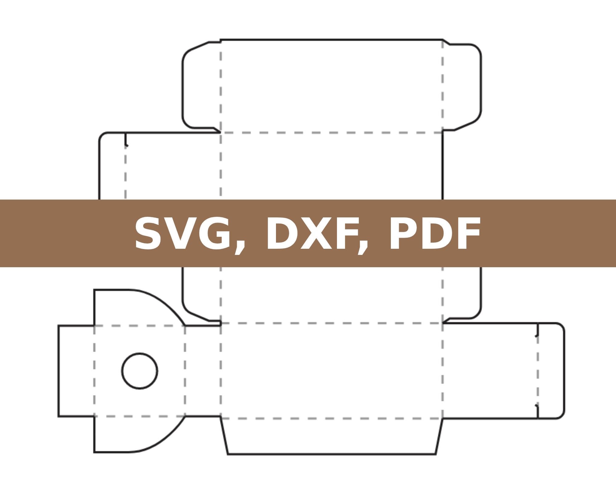 Light Bulb Box Template, LED Bulb Box, Lamp Box, Candle Bulb Box, Light ...