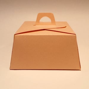 Cake Box Template, Sweet Box, Dessert Box, Pie Box, Cake Container ...