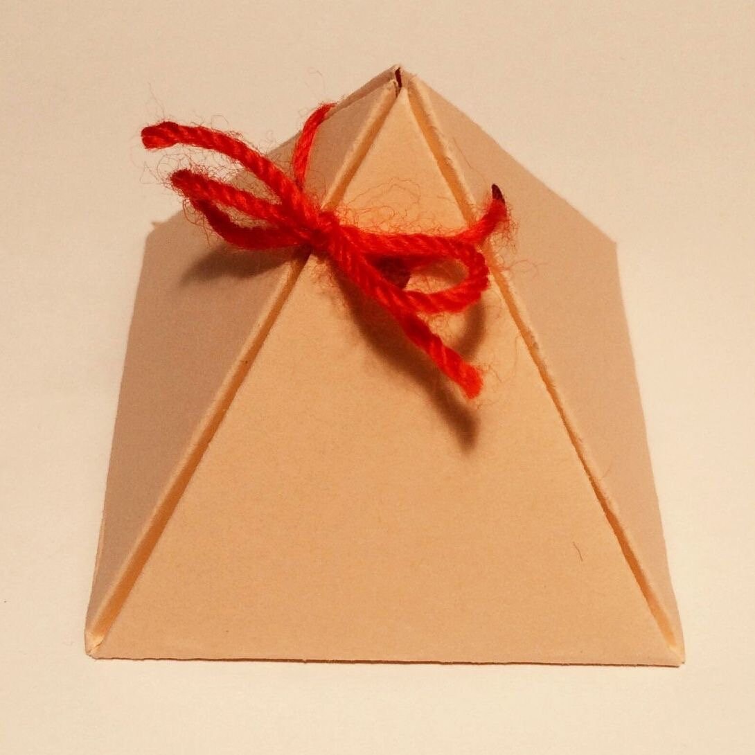 Pyramid Shape Box Template, Pyramid Box, Triangle Box, DIY Box, Gift ...