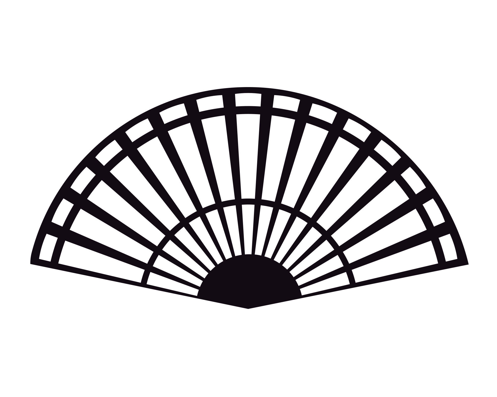 Hand Fan Svg, Hand Fan Dxf, Hand Fan Png, Hand Fan Cut File, Hand Fan ...