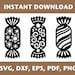 Candy Svg, Candy Template, Candy Dxf, Candy Png, Candy Laser Cut, Candy ...