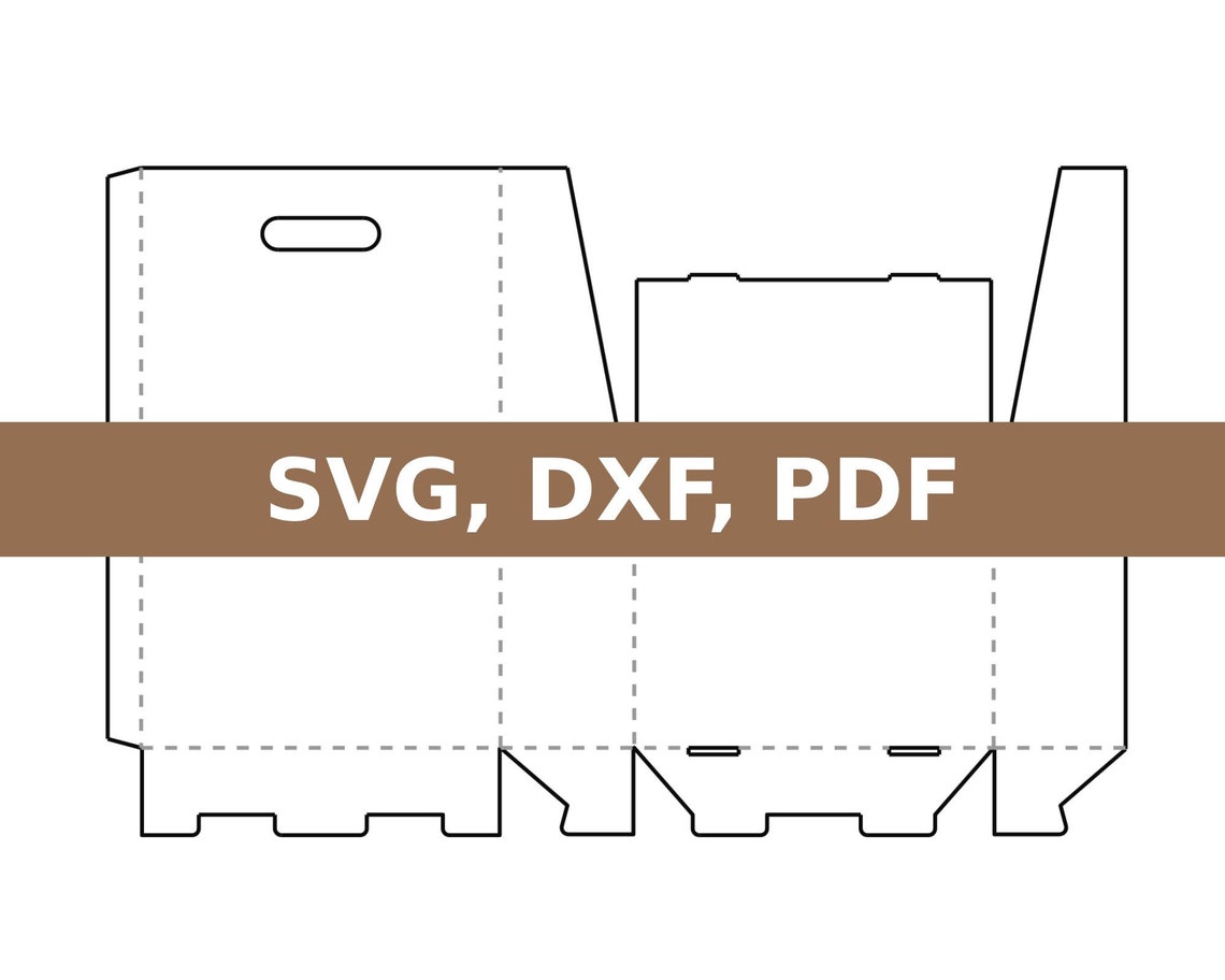 Document Box Template, File Organizer Box, Document Storage Box ...