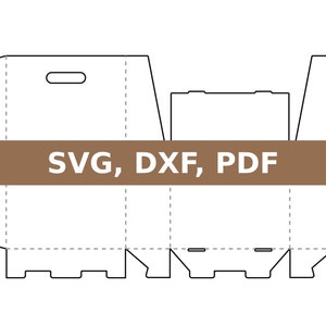 Document Box Template, File Organizer Box, Document Storage Box ...