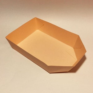 Cookie Tray Template, Snack Tray, Chips Tray, Popcorn Tray, Boat Tray ...