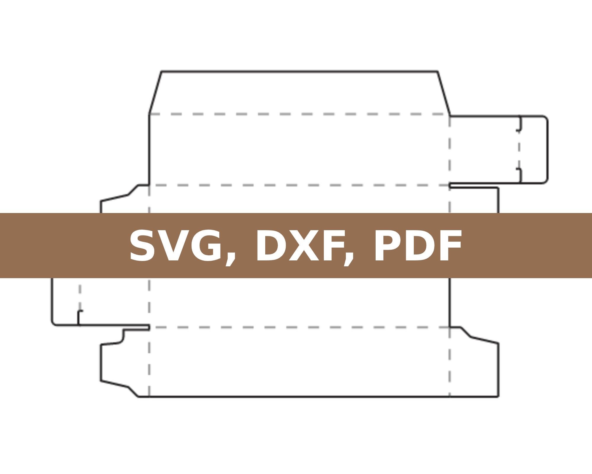 Lipstick Box Template, Lip Balm Box, Lip Gloss Box, Lip Gloss Container ...